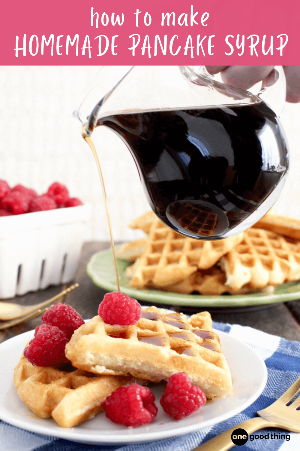 How To Make Homemade Pancake Syrup For Pennies