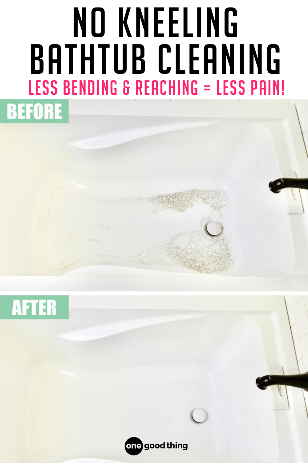 This Weird Trick Is The Best Way To Clean Your Bathtub
