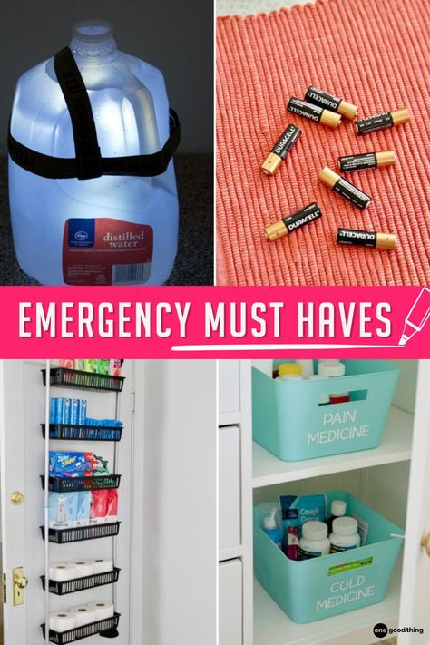 70+ Emergency Essentials To Have On Hand