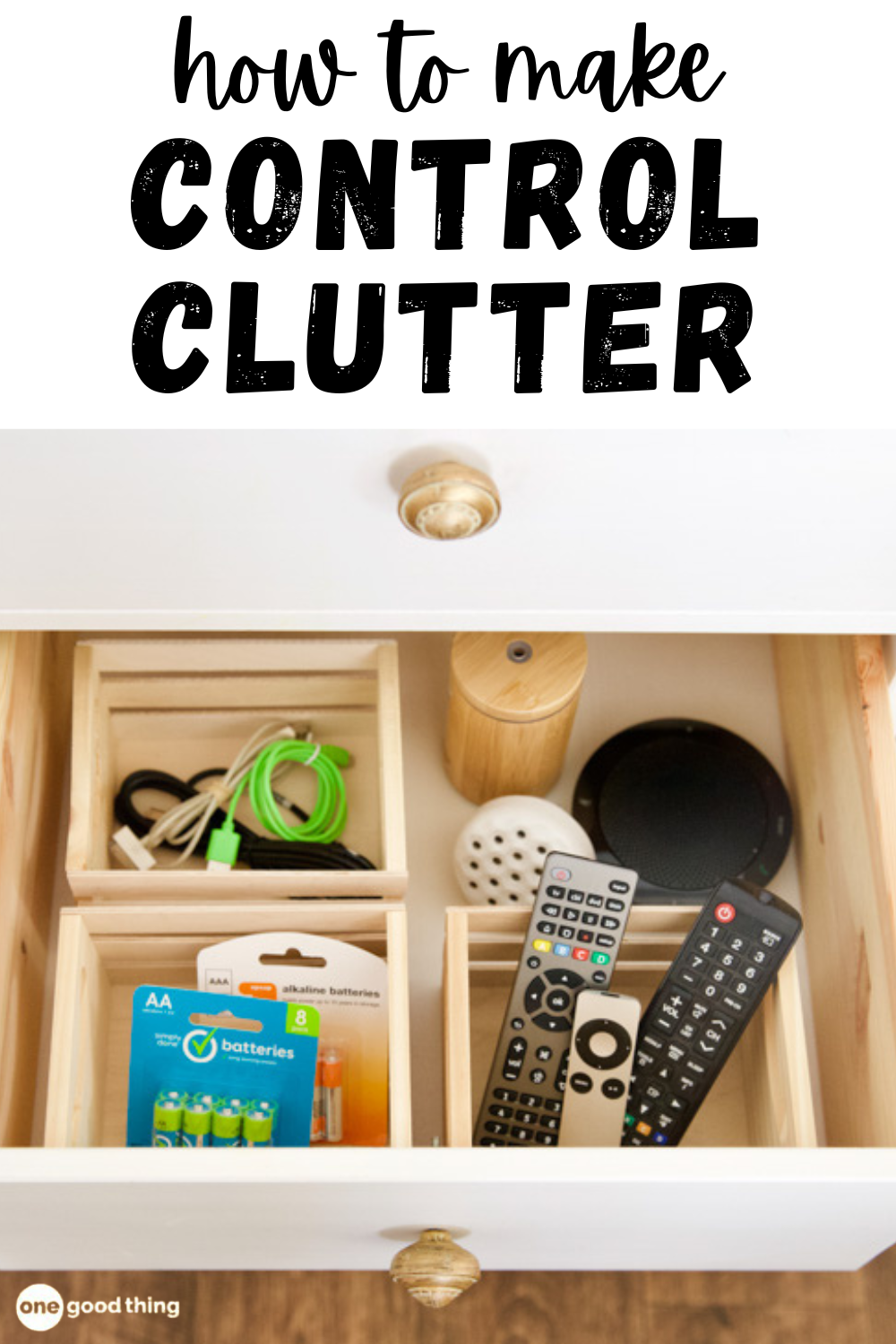 How To Use "Dump Zones" To Control Clutter Around The House