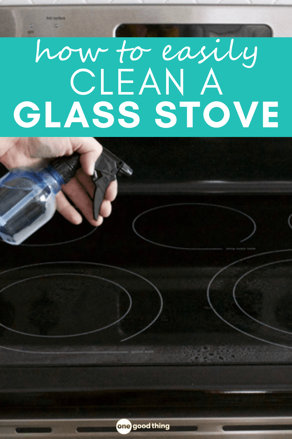 A Simple And Effective Way To Clean Your Glass Stovetop