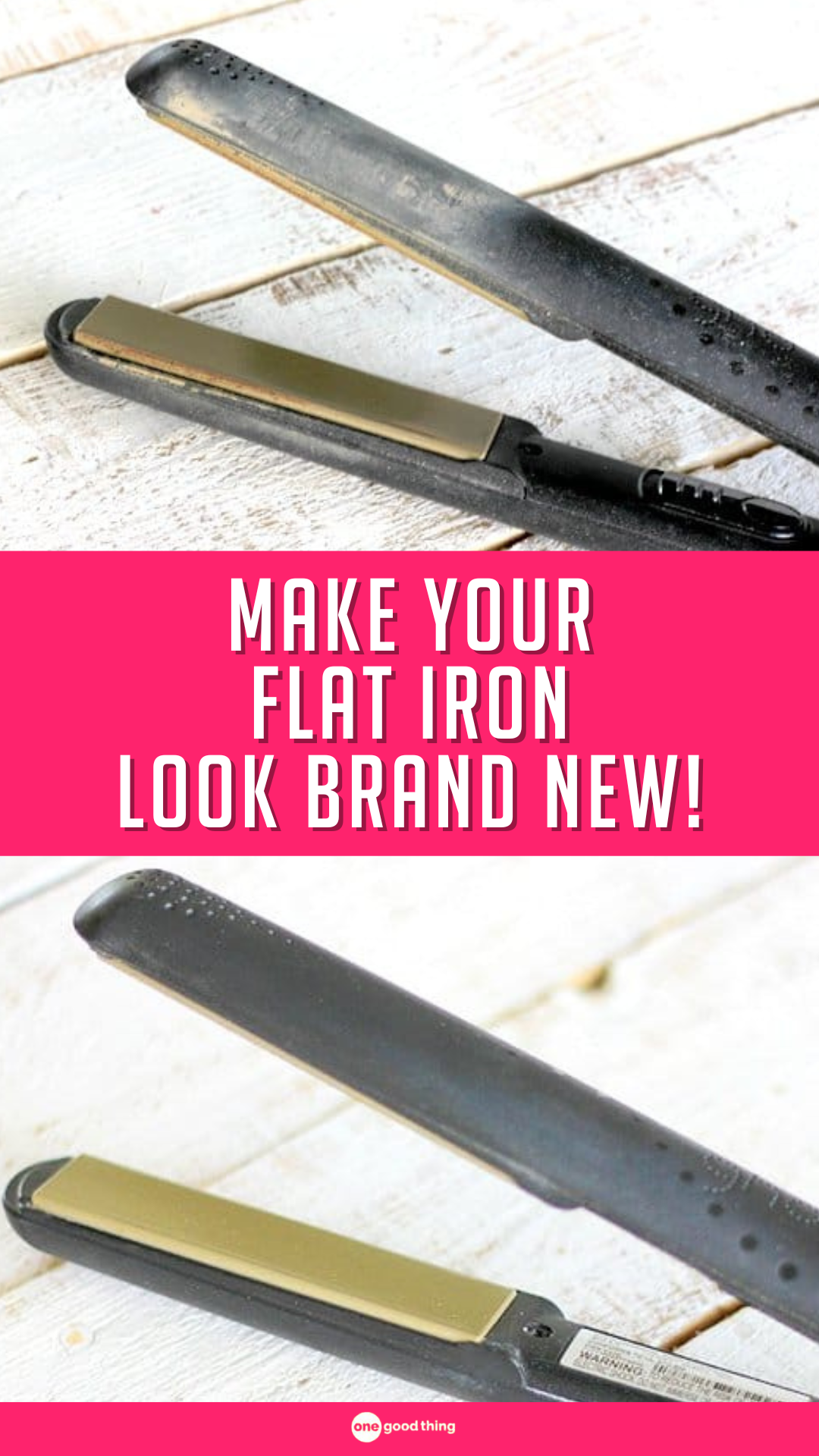 How To Clean A Flat Iron So It Looks Like New