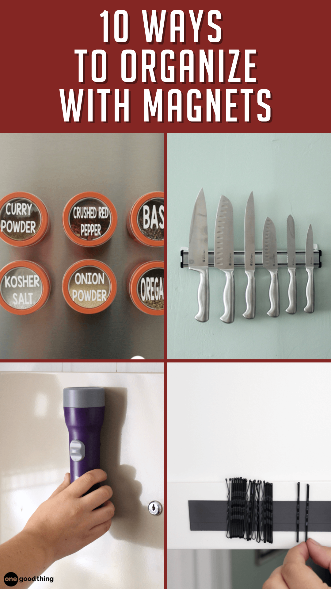 10 Easy Ways To Get More Organized With Magnets