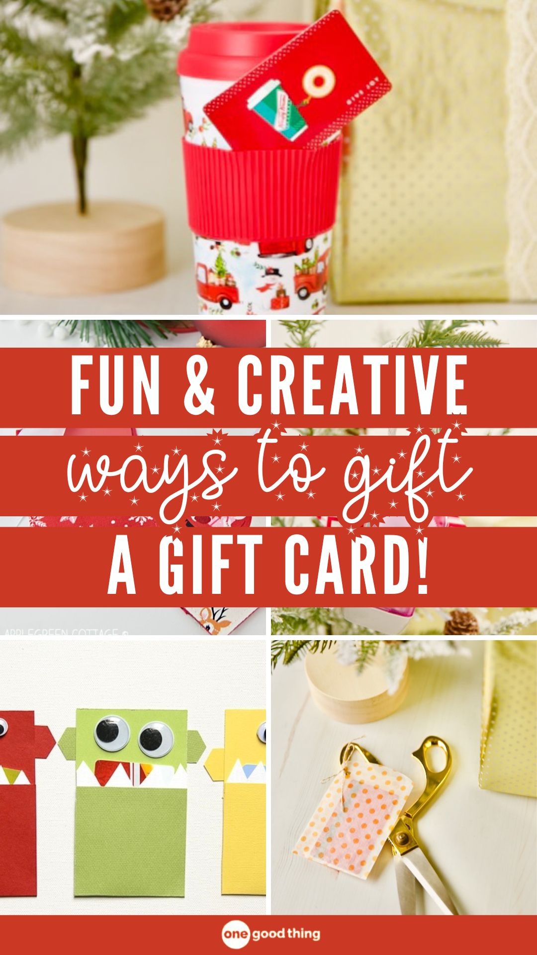 7 Creative Ways To Give A Gift Card