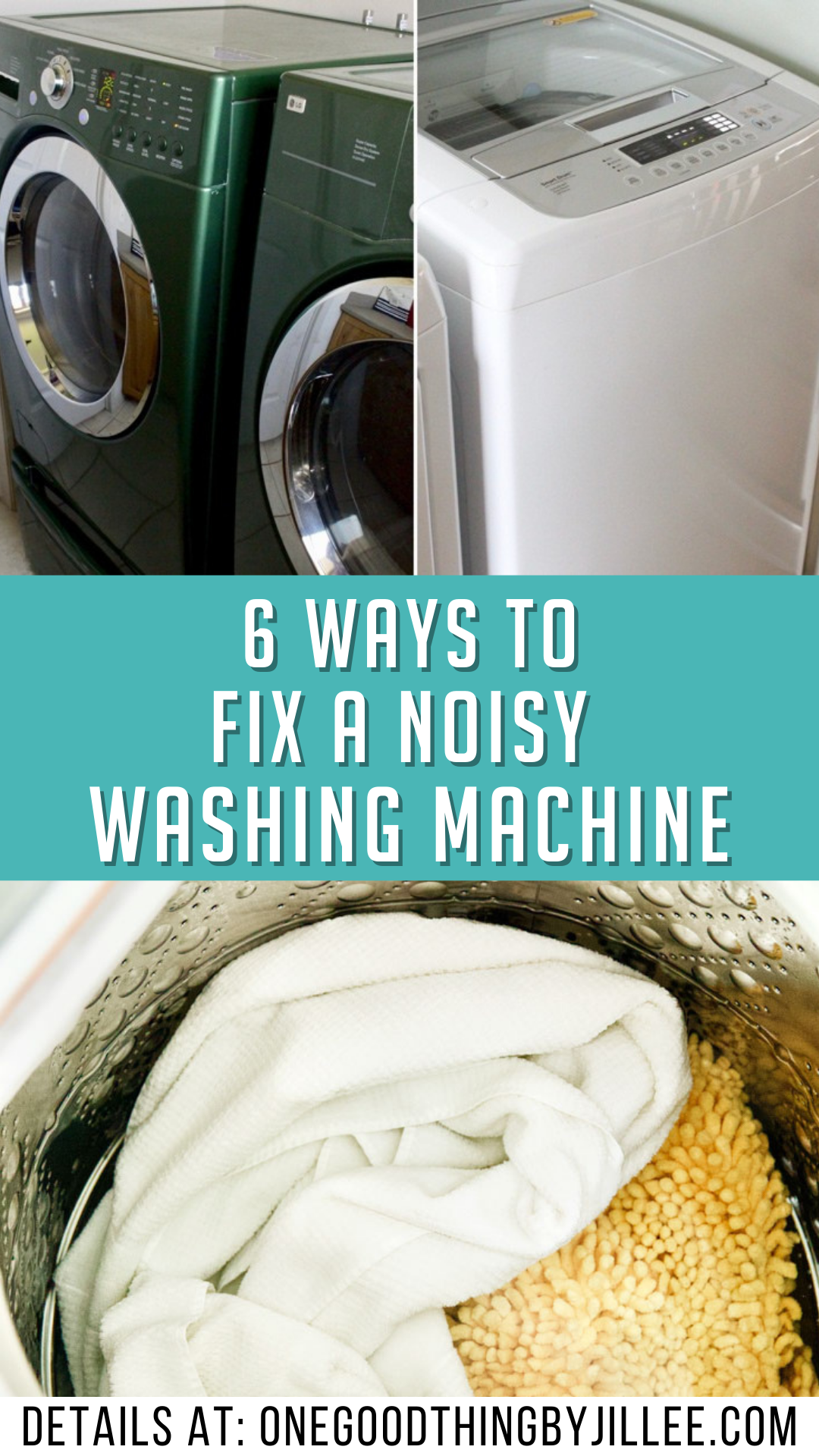 6 Things You Can Do To Fix A Noisy Washing Machine